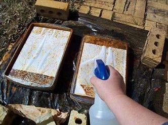 How To Make Rusted Paper - Go Make Something